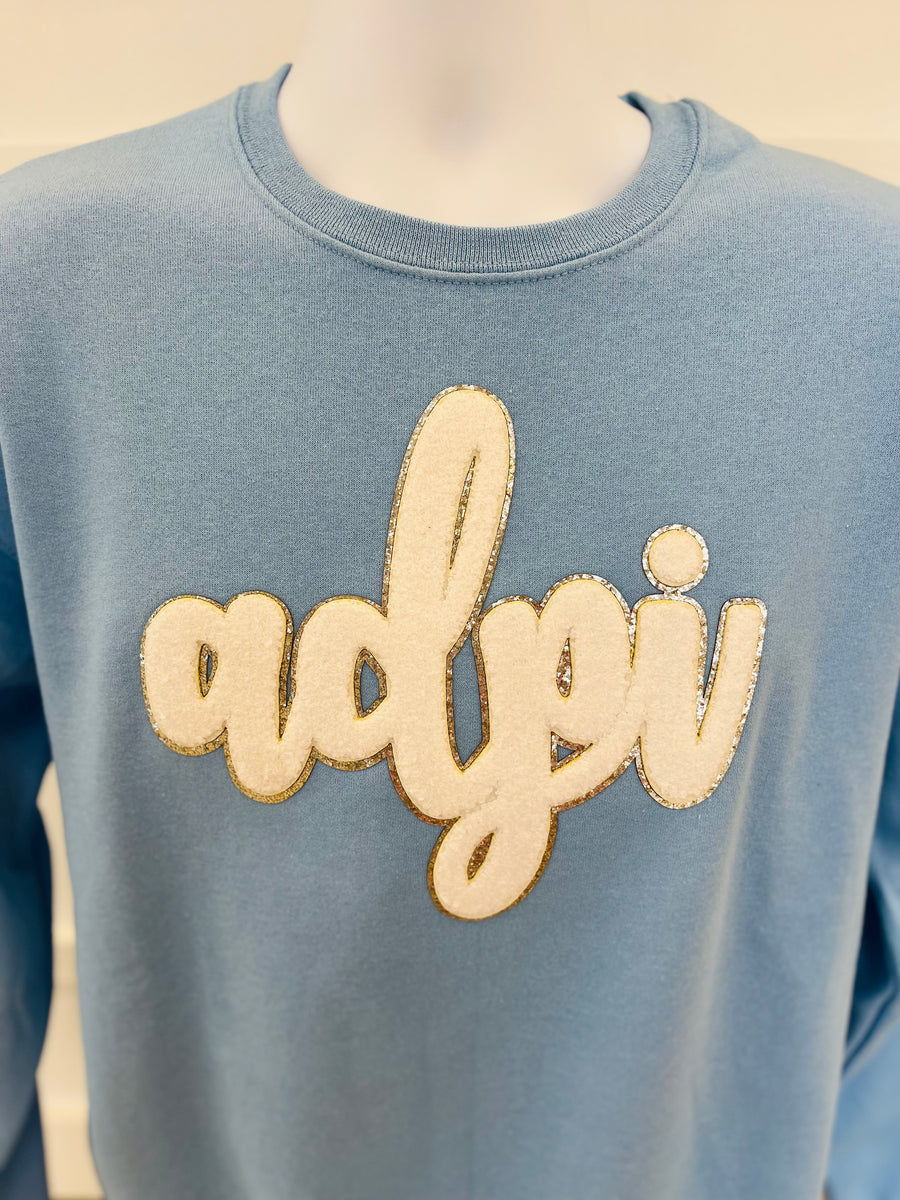 ADPI Chenille Sweatshirt – neatdownsouth